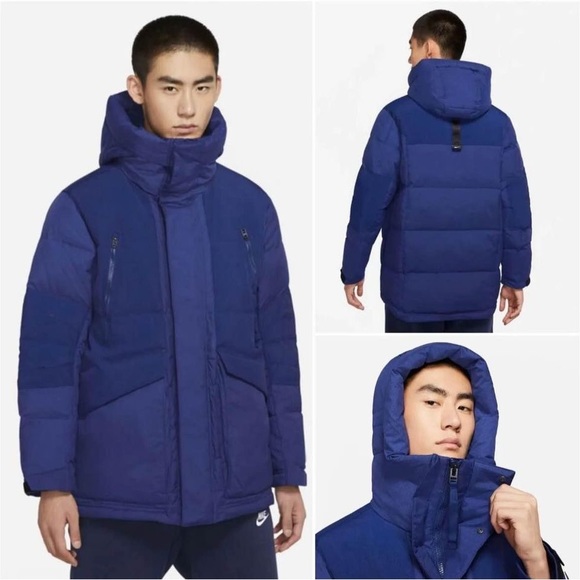 Nike | Jackets & Coats | Large Nike Repel Parka Sportswear Down Fill ...